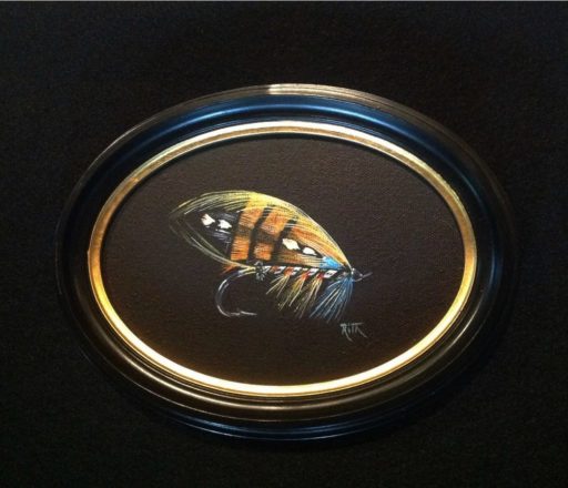 Durham Ranger hand painted salmon fly » Heritage Game Mounts